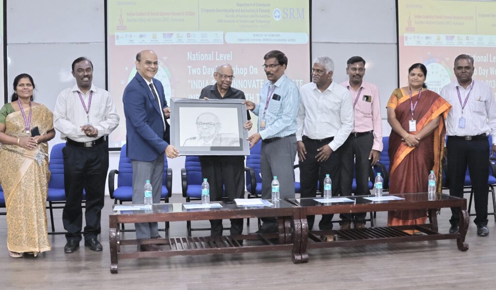 SRMIST Hosts National Workshop on Achieving Sustainable Development ...